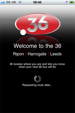 Harrogate 36 Bus Launches its own iPhone App | Smartdog digital
